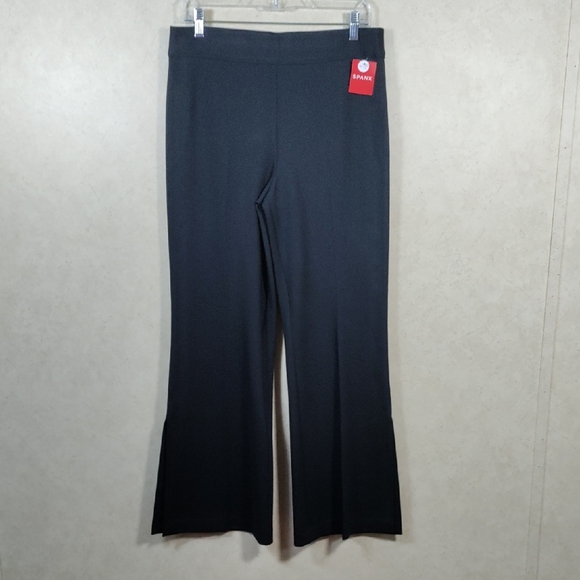 SPANX | Pants & Jumpsuits | 758 Spanx Black The Perfect Double Slit ...